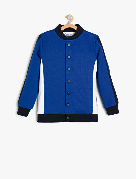 Koton Erkek Çocuk Düğme Detaylı Sweatshirt Koton Erkek Çocuk Düğme Detaylı Sweatshirt