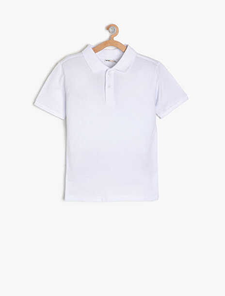 Koton Erkek Çocuk Basic Polo Yaka Pamuklu Kol Ucu Triko Detaylı Polo Pike Tişört Koton Erkek Çocuk Basic Polo Yaka Pamuklu Kol Ucu Triko Detaylı Polo Pike Tişört