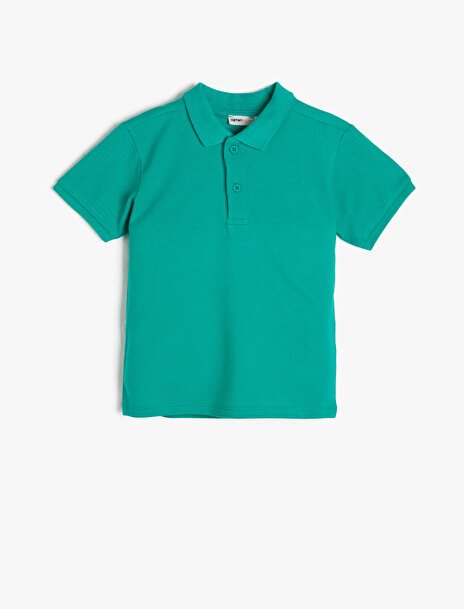 Koton Erkek Çocuk Basic Polo Yaka Pamuklu Kol Ucu Triko Detaylı Polo Pike Tişört Koton Erkek Çocuk Basic Polo Yaka Pamuklu Kol Ucu Triko Detaylı Polo Pike Tişört