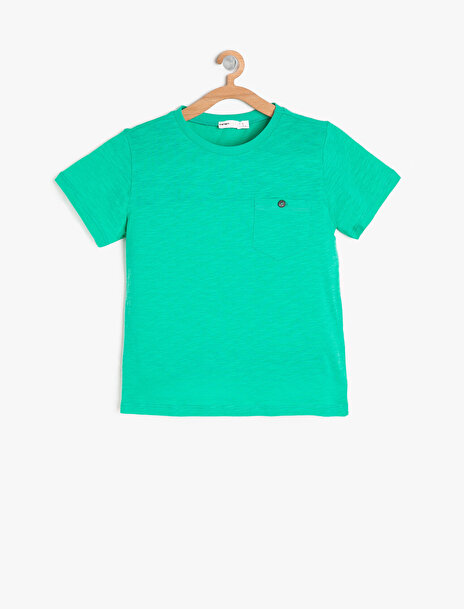Koton Erkek Çocuk Cep Detaylı T-Shirt