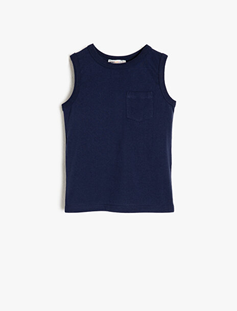 Koton Erkek Çocuk Basic Bisiklet Yaka Atlet