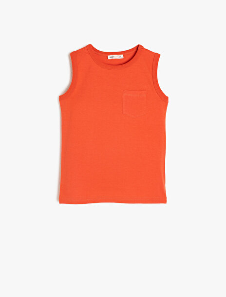 Koton Erkek Çocuk Basic Bisiklet Yaka Atlet