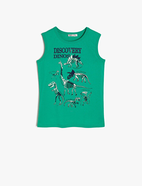 Koton Erkek Çocuk Yazılı Baskılı Atlet