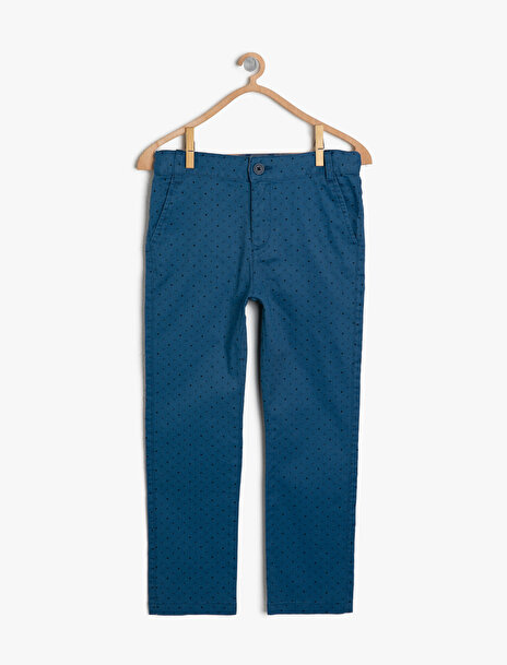 Koton Erkek Çocuk Desenli Pantolon