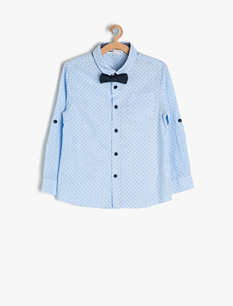 Koton Erkek Çocuk Papyon Detaylı Gömlek