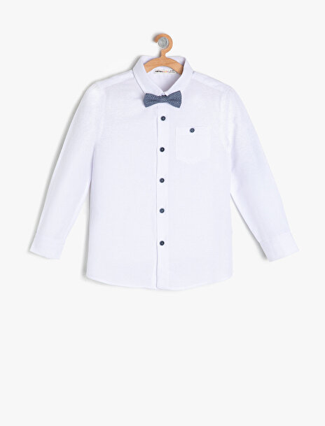 Koton Erkek Çocuk Papyon Detaylı Gömlek