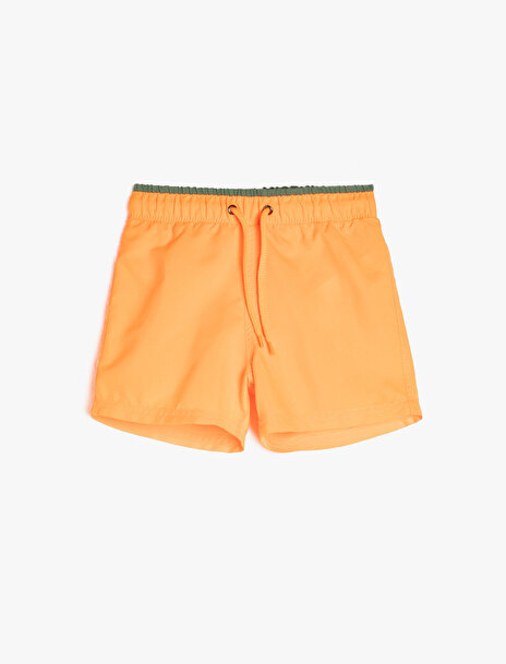 Koton Erkek Çocuk Beli Bağlamalı Deniz Şortu