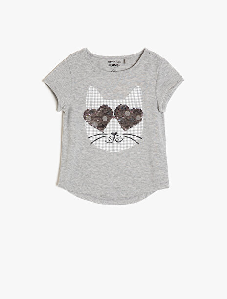 Koton Kız Çocuk Koton Kids Love T-Shirt Koton Kız Çocuk Koton Kids Love T-Shirt