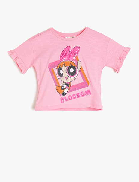 Koton Kız Çocuk Powerpuff Girls Lisanslı Baskılı T-Shirt Koton Kız Çocuk Powerpuff Girls Lisanslı Baskılı T-Shirt