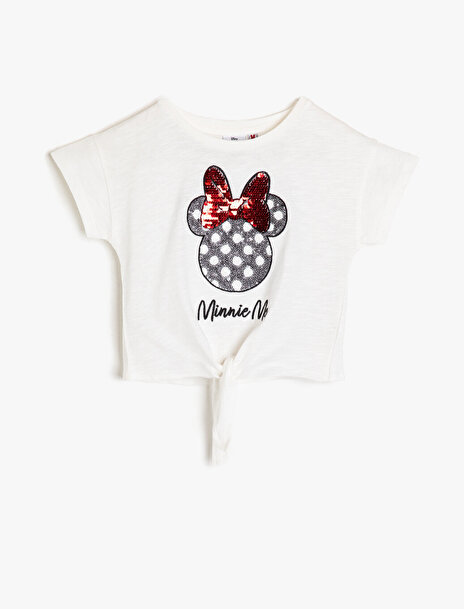 Koton Kız Çocuk Minnie By Koton T-Shirt