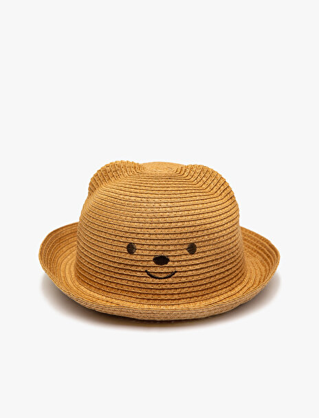 Koton Kız Çocuk Hasır Şapka