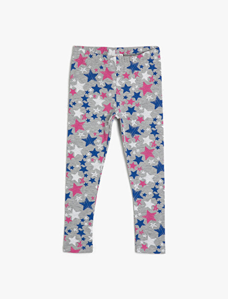 Koton Kız Çocuk Leopar Desenli Tayt