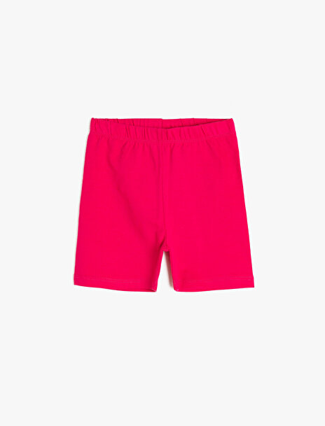 Koton Kız Çocuk İnce Esnek Kumaştan Normal Bel Şort Boy Tayt Koton Kız Çocuk İnce Esnek Kumaştan Normal Bel Şort Boy Tayt