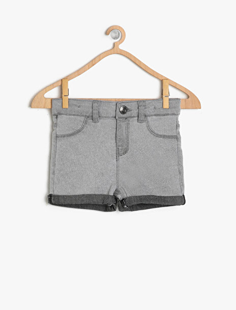 Koton Kız Çocuk Rahat Kesimli Beli Ayar Lastikli Paça Kıvırmalı Kısa Jean Şort Koton Kız Çocuk Rahat Kesimli Beli Ayar Lastikli Paça Kıvırmalı Kısa Jean Şort
