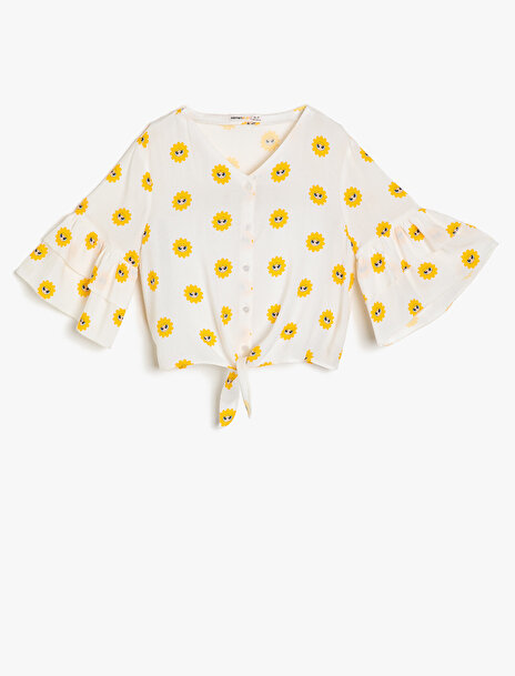 Koton Kız Çocuk Powerpuff Girls Lisanslı Baskılı Bluz