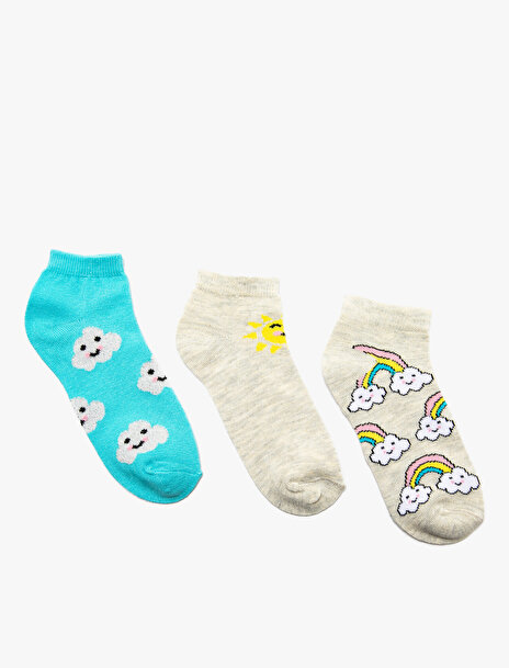 Koton Kız Çocuk Kız Çocuk 3'lü Çorap