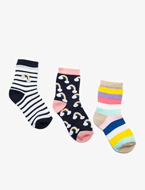 Koton Kız Çocuk Kız Çocuk 3'lü Çorap