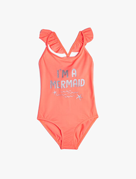 Koton Kız Çocuk Sim Detaylı Mayo