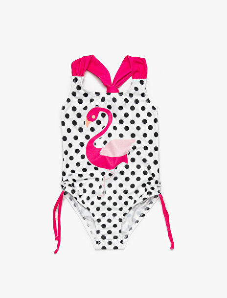 Koton Kız Çocuk Puantiyeli Mayo