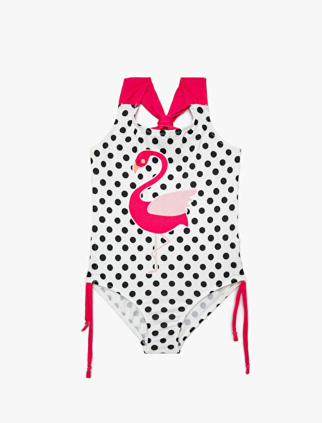 Koton Kız Çocuk Puantiyeli Mayo