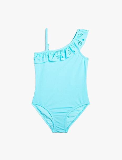 Koton Kız Çocuk Fırfır Detaylı Mayo