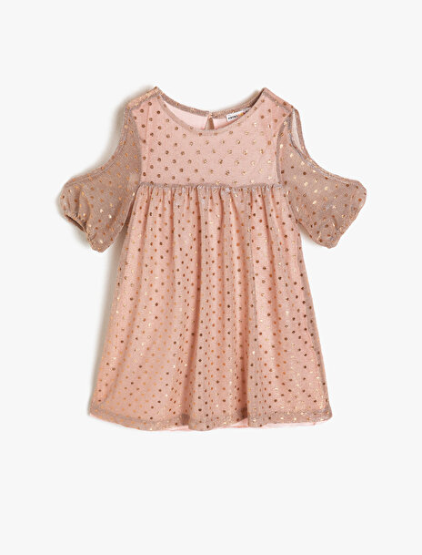 Koton Kız Çocuk Puantiyeli Elbise