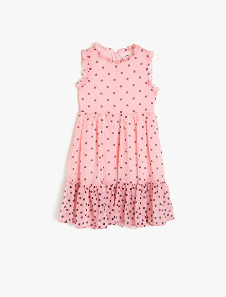 Koton Kız Çocuk Puantiyeli Elbise