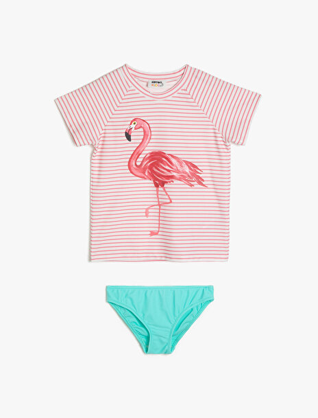 Koton Kız Çocuk T-Shirt Mayo