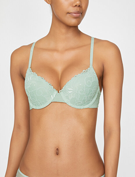 Koton Kadın Kaplı/Pedli Dolgusuz Balenli Comfort Sütyen Koton Kadın Kaplı/Pedli Dolgusuz Balenli Comfort Sütyen