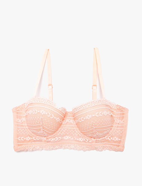 Koton Kadın Dantelli Push Up Sütyen