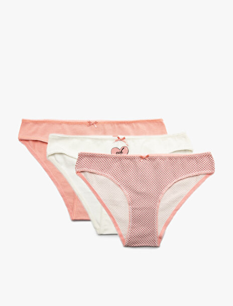 Koton Kadın 3'lü Hipster Külot