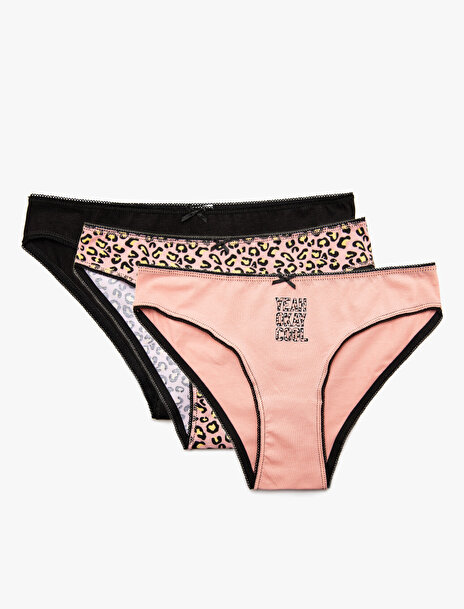 Koton Kadın 3'lü Hipster Külot