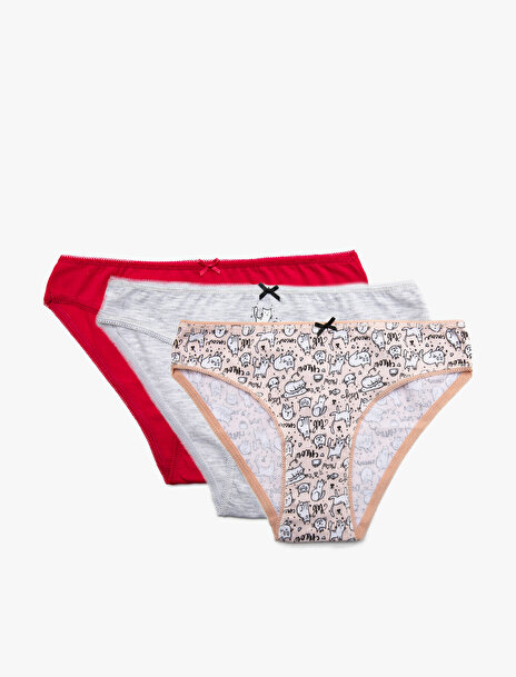 Koton Kadın 3'lü Hipster Külot