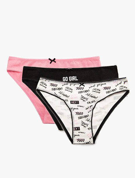 Koton Kadın 3'lü Hipster Külot