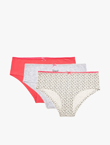 Koton Kadın 3'lü Hipster Külot