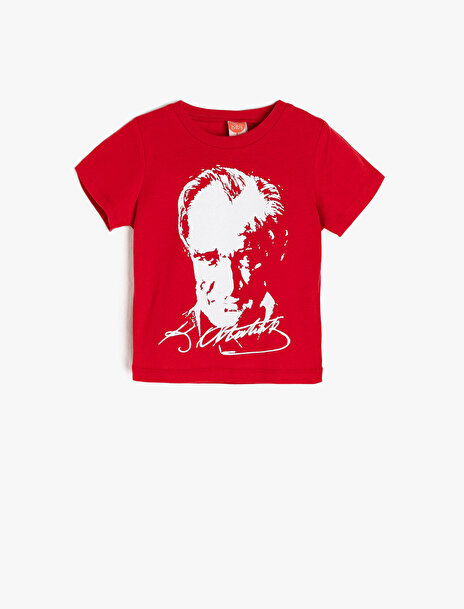 Koton Erkek Çocuk Atatürk Baskılı T-Shirt