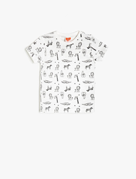 Koton Erkek Çocuk Baskılı T-Shirt