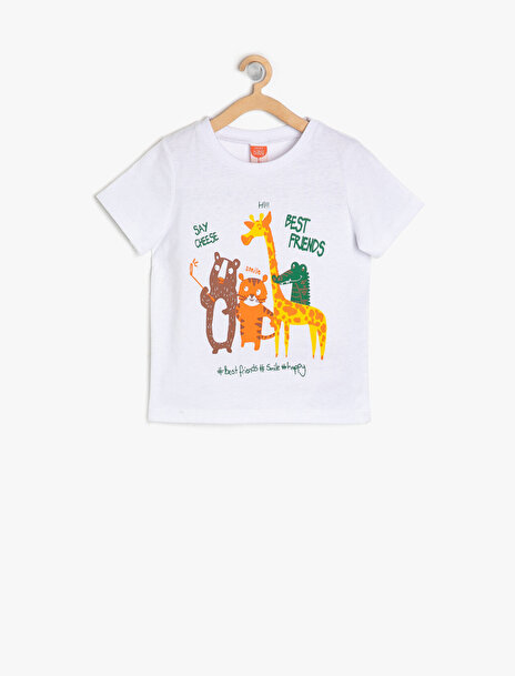 Koton Erkek Çocuk Baskılı T-Shirt
