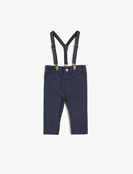 Koton Erkek Çocuk Kemer Detaylı Pantolon