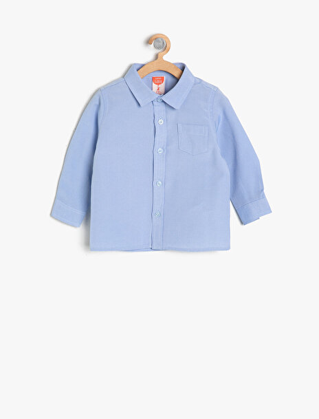 Koton Erkek Çocuk Cep Detaylı Gömlek