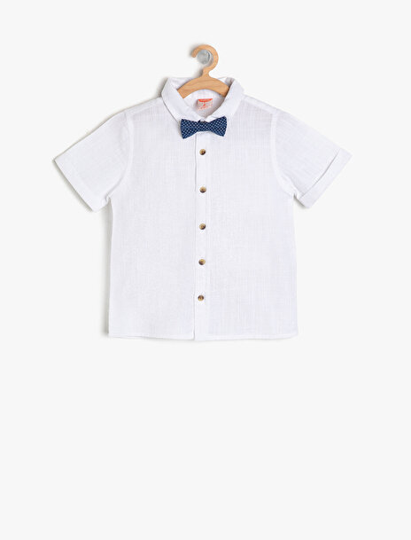 Koton Erkek Çocuk Papyon Detaylı Gömlek
