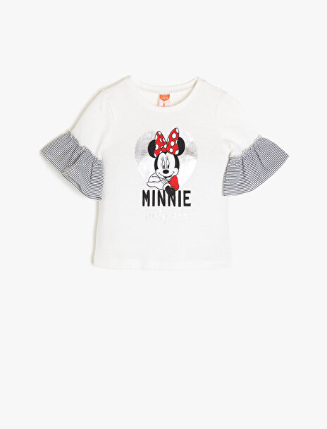 Koton Kız Çocuk Minnie by Koton T-Shirt