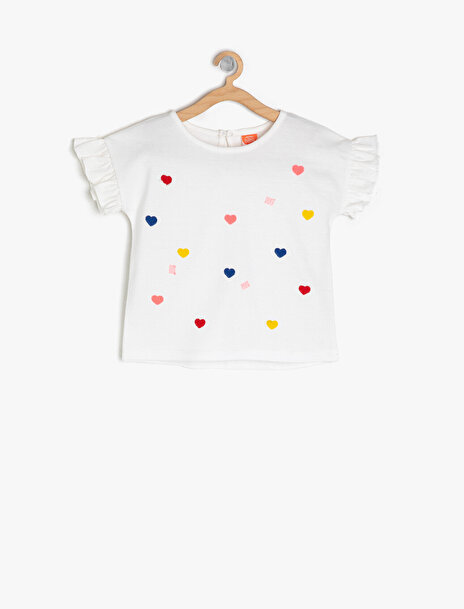 Koton Kız Çocuk Baskılı T-Shirt