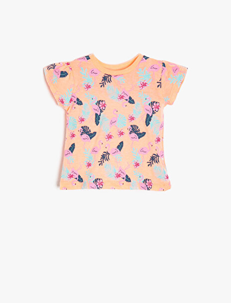 Koton Kız Çocuk Baskılı T-Shirt
