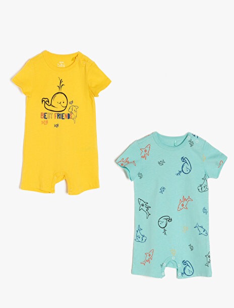 Koton Erkek Çocuk Baskılı Tulum