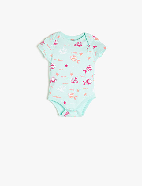 Koton Kız Çocuk Yazılı Baskılı Zıbın